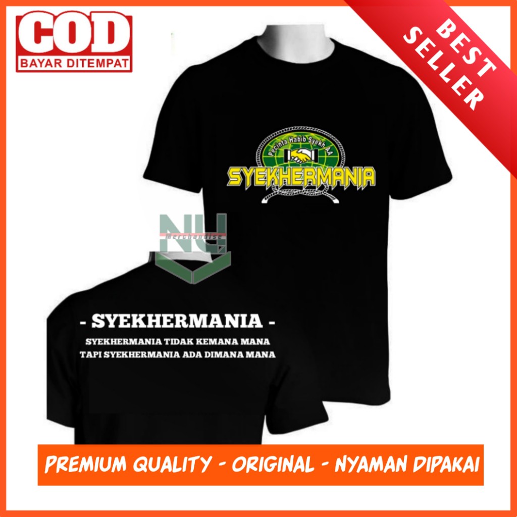 Jual Kaos Syekhermania Logo / Kaos Syekher / Kaos Habib Syekh Habib ...