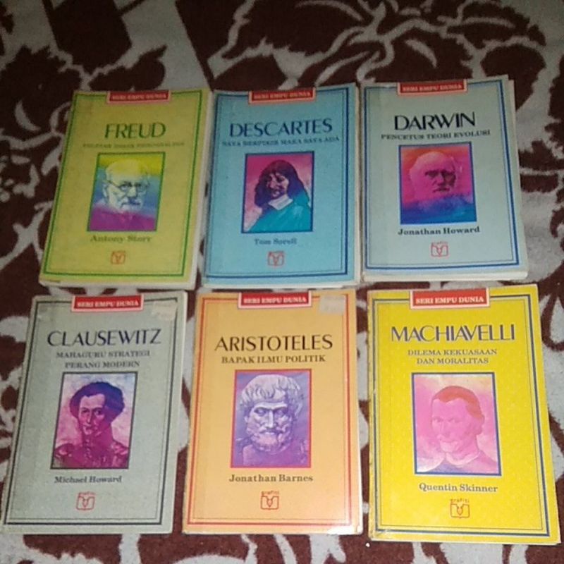 Jual BUKU SERI TOKOH DUNIA / SERI EMPU DUNIA / DARWIN ARIS TOTELES DLL ...