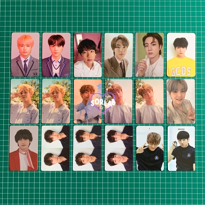 Jual [OFFICIAL] PHOTOCARD PC BTS SEOKJIN / JIN & MIN YOONGI / SUGA & JIMIN & KIM TAEHYUNG / V ...