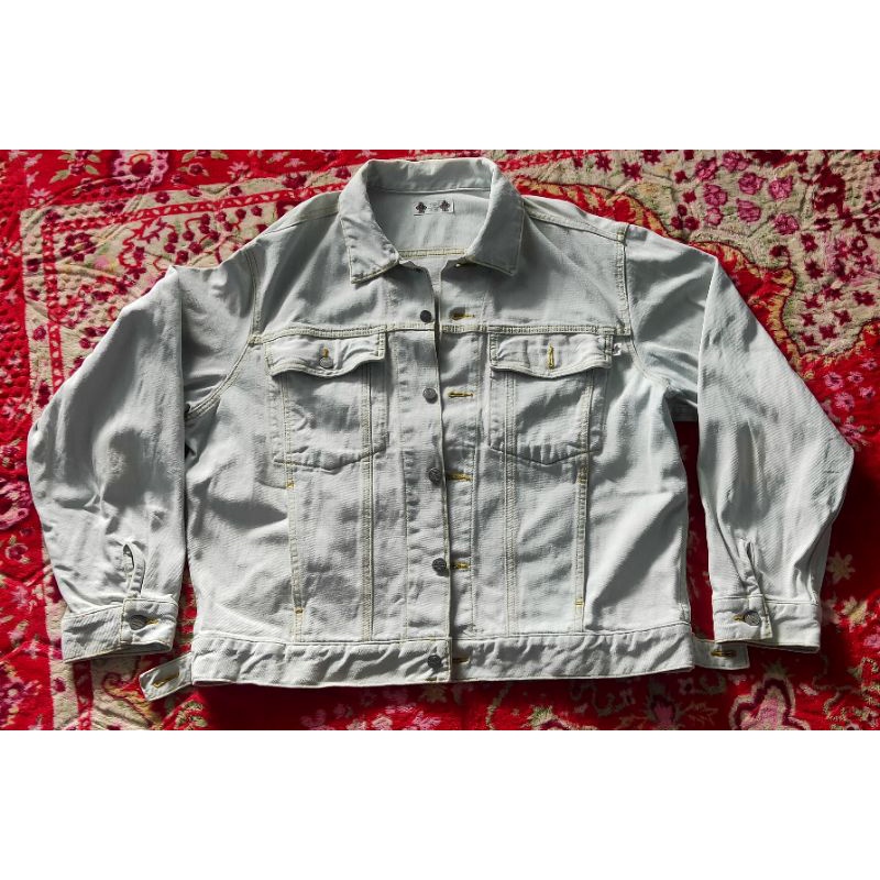 Jual Studio seven x Gu Denim jacket childhood dreams | Shopee Indonesia