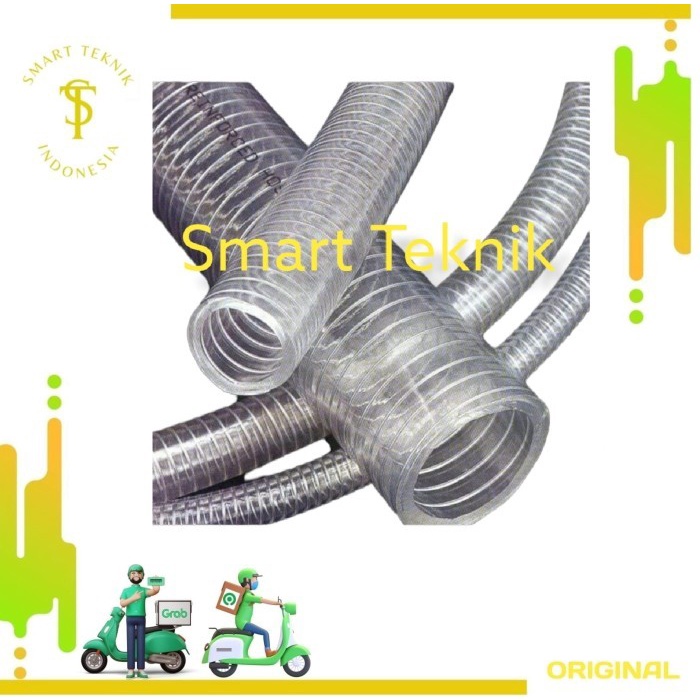 Jual (PROMO) SELANG BENING 1 IN DAN 3/4 INCH PANJANG / SPRING HOSE PVC ...