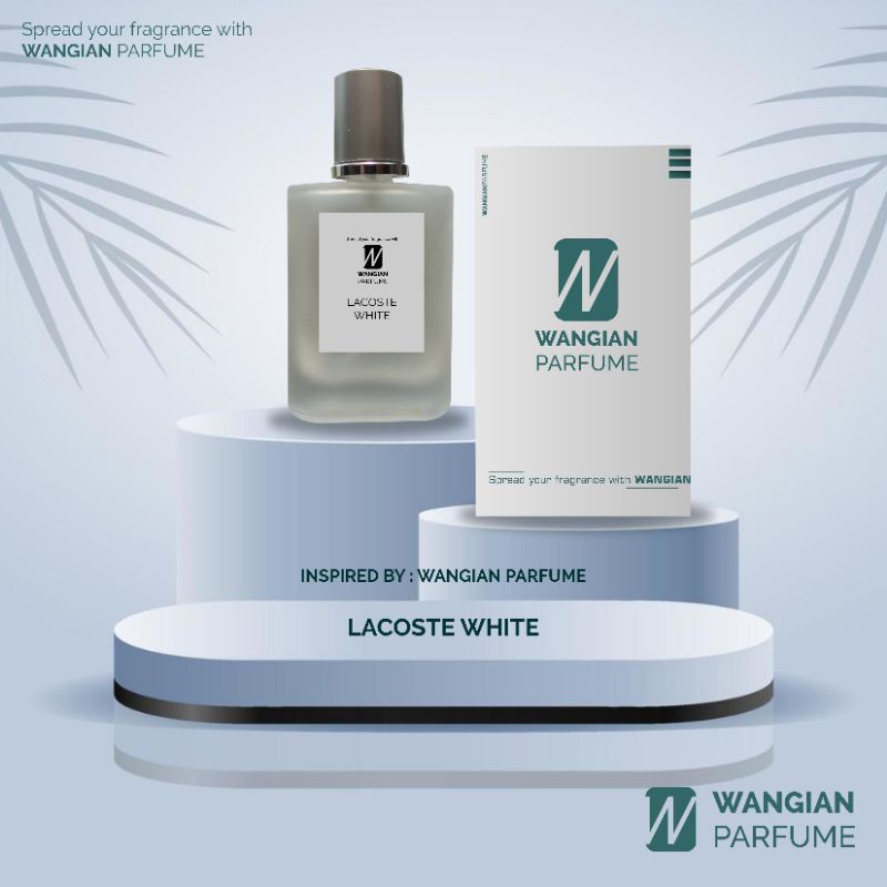 Jual wangian parfume inspired by Lacoste white | Shopee Indonesia