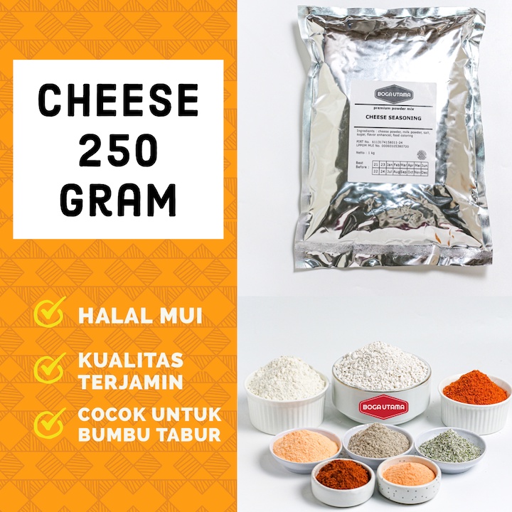 Jual Bumbu Tabur Keju Cheese Seasoning 250 gram | Shopee Indonesia