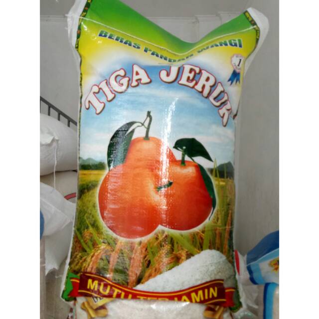 Jual BERAS CAP TIGA JERUK 20 KG | Shopee Indonesia