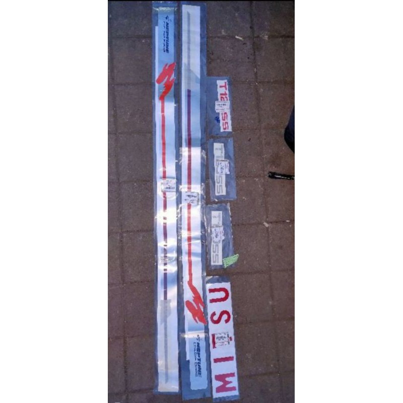 Jual stiker sticker bak mitsubhisi colt t120ss set original | Shopee ...