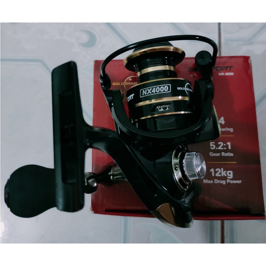 Jual reel pancing nx4000 14 ball bearing taffsport kerekan rill katrol ...