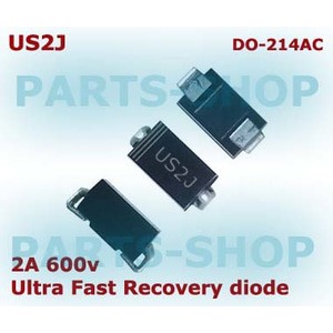 Jual UltraFast SMD Dioda US2J 2A 600V Ultra Fast Diode recovery 2 A 600 ...