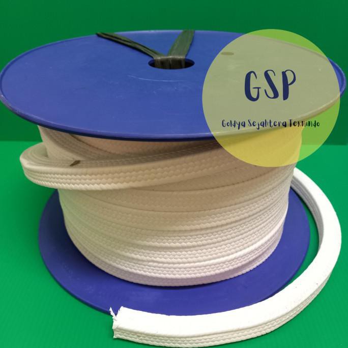 Jual Harga Promo Gland Packing Pure Ptfe 6Mm X 6Mm (1/4 Inch) - Meteran ...