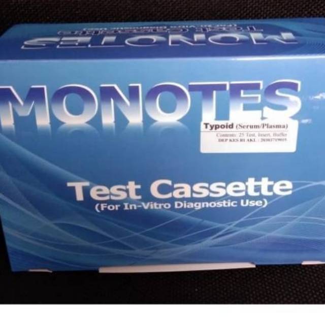 Jual Rapid test Monotes Typhoid Cassette | Shopee Indonesia