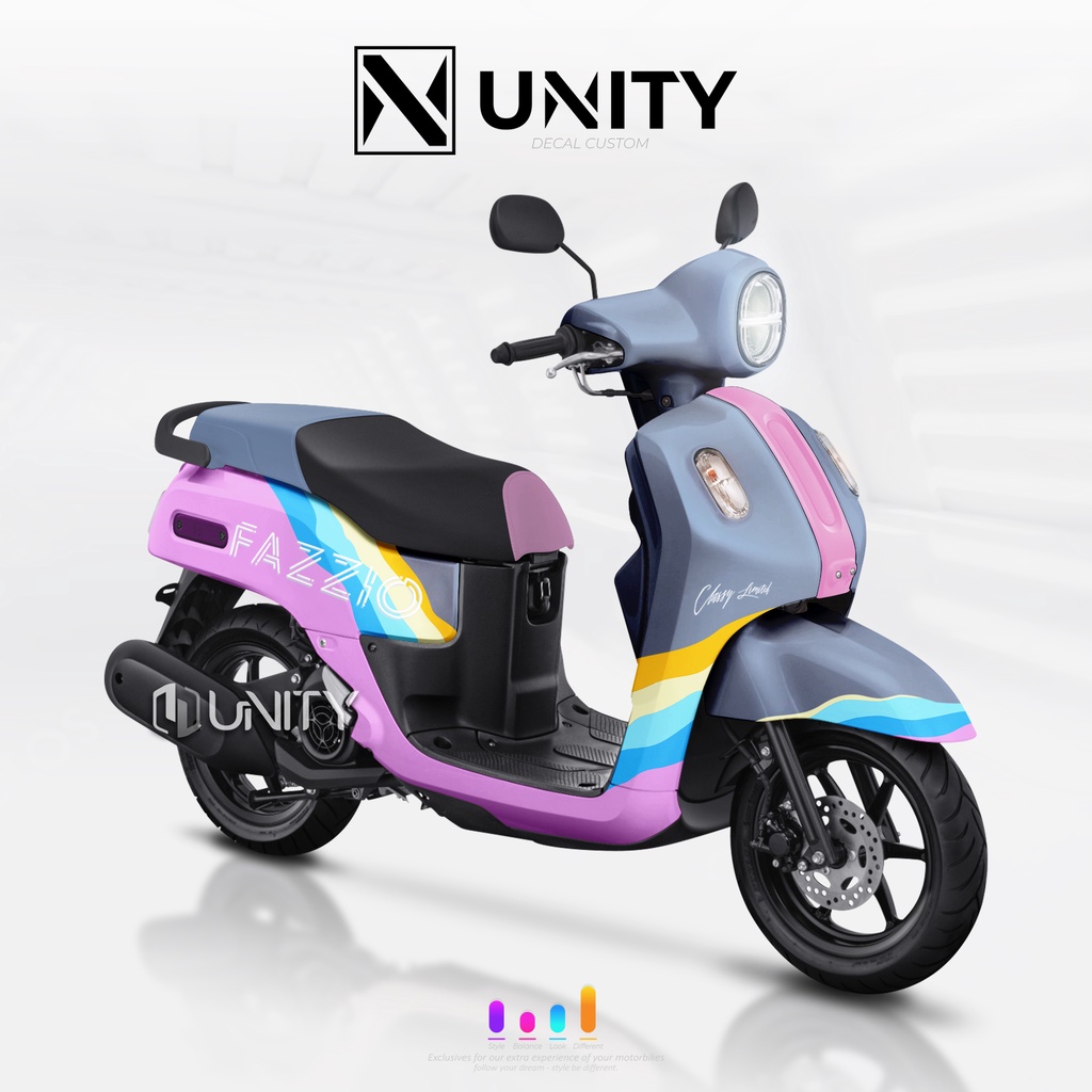 Jual Decal FAZZIO Stiker Fullbody YAMAHA FAZZIO 2022-2023-2024 Limiteds ...
