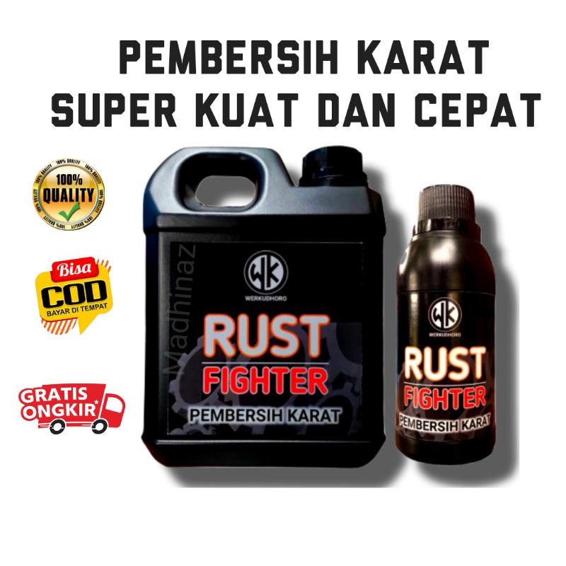 Jual Rust Fighter pembersih kerak karat kuat serbaguna pada besi baja ...