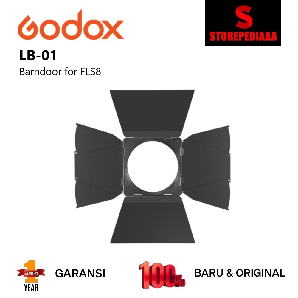 Jual Godox LB-01 Barndoor for FLS8 Fresnel Lens | Shopee Indonesia