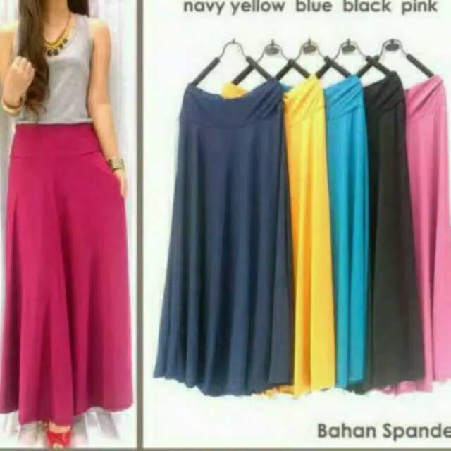 Jual Rok polos panjang | Shopee Indonesia