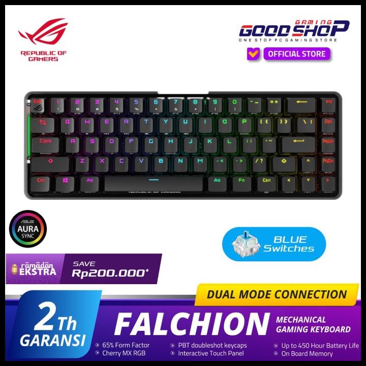 Jual Asus Rog Falchion Wireless Mechanical Gaming Keyboard | Shopee ...