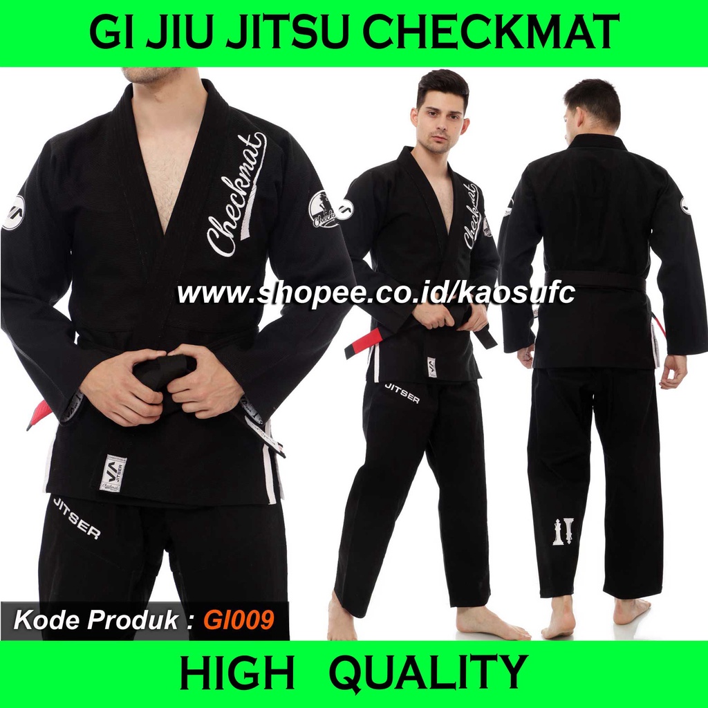 Jual BAJU JIUJITSU CHECKMAT / GI JIU JITSU CHECKMAT / GI BRAZILIAN ...