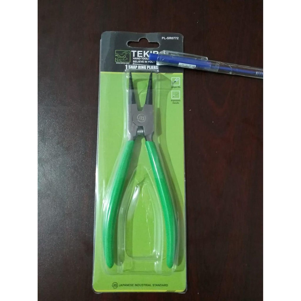 Jual Tekiro Tang Spi Snap Ring EB 7 Inch / Snap Ring Bengkok Buka ...