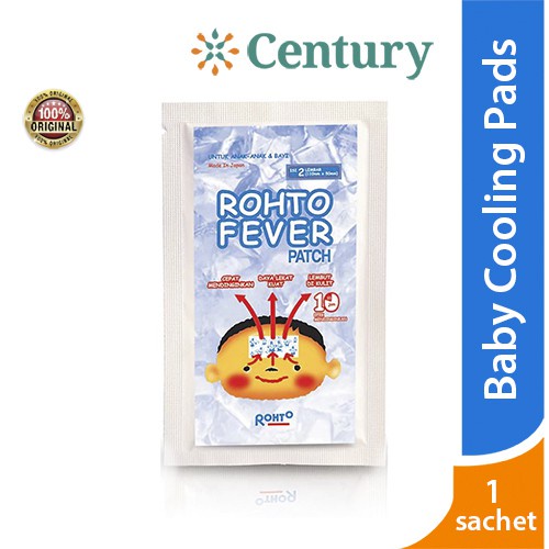Jual Rohto Fever Patch / Anak Panas / redakan demam meriang / plester ...