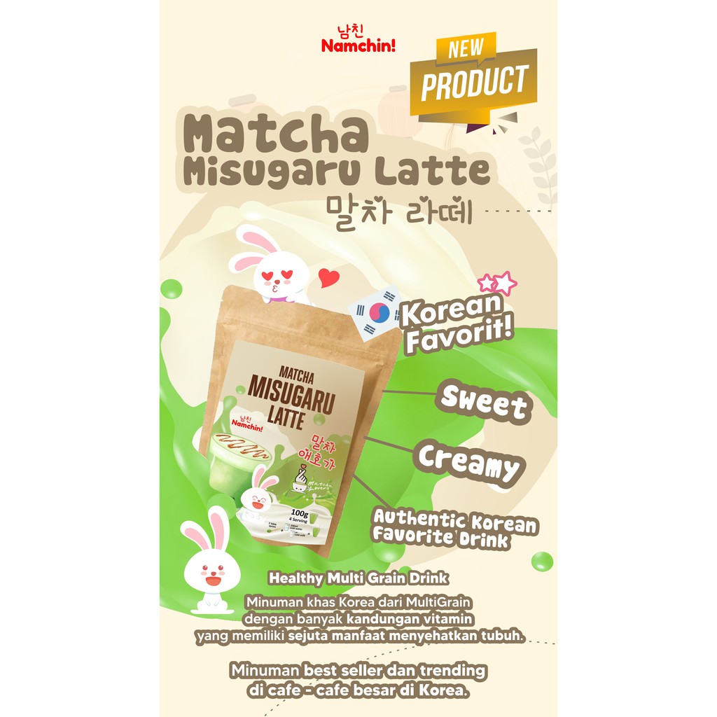 Jual Namchin Matcha Misugaru Latte | Shopee Indonesia