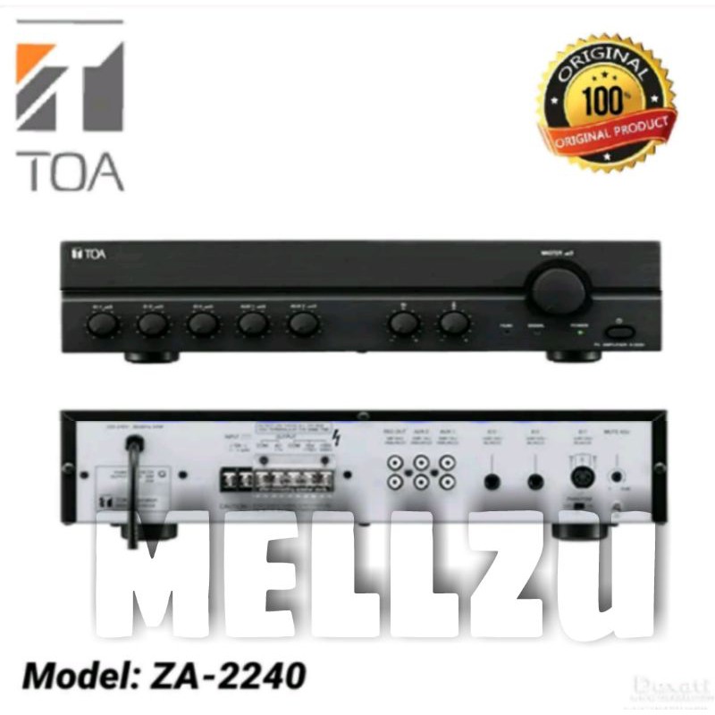 Jual Amplifier TOA ZA-2240 (240 Watt) | Shopee Indonesia