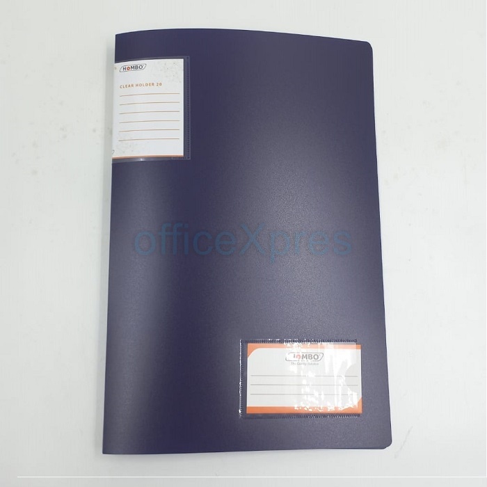 Jual Map Plastik / Clear Holder / File Dokumen Keeper F4 Folio 20 40 60 ...