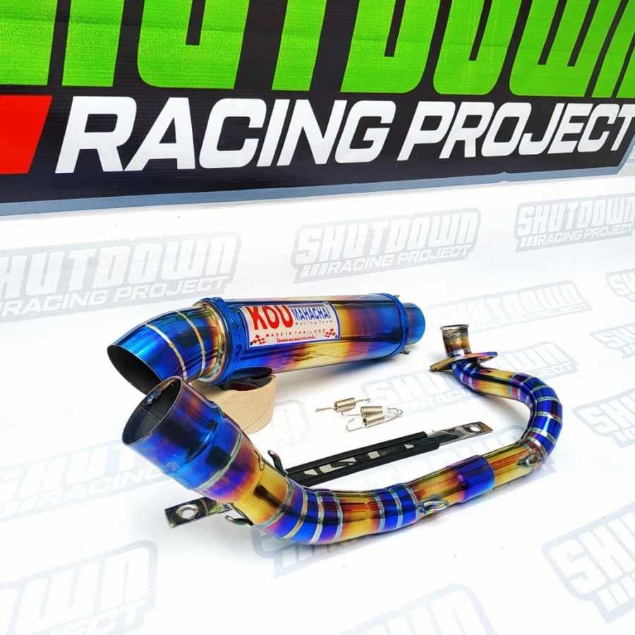 Jual Jual Knalpot Motor Racing Merk KOU MAHACHAI TwoTone Honda ADV 150 ...