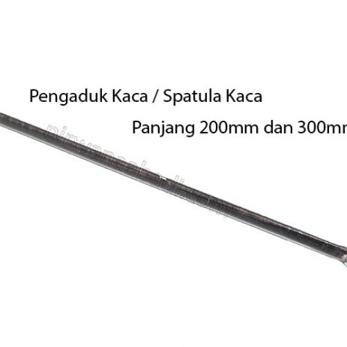 Jual Batang Pengaduk 20Cm | Spatula Kaca - Lab | Shopee Indonesia