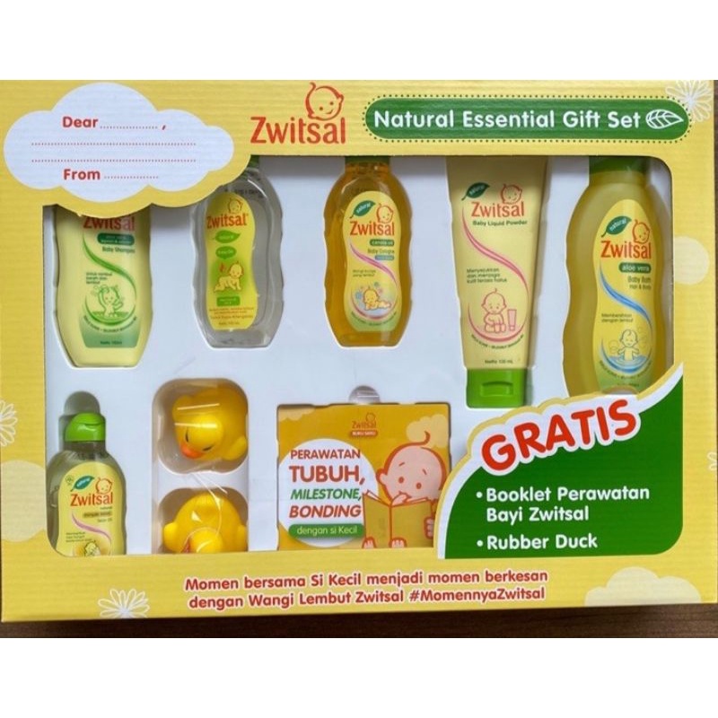 Jual zwitsal natural essential gift set 100% original | Shopee Indonesia