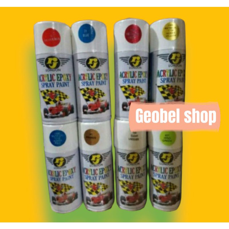 Jual cat semprot rj 150cc warna standar dan metalik pilox pilok bukan ...