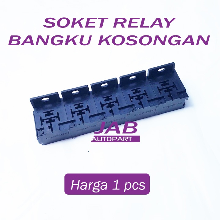 Jual SOKET SOCKET RELAY BANGKU RELLAY GANDENG KOSONGAN | Shopee Indonesia