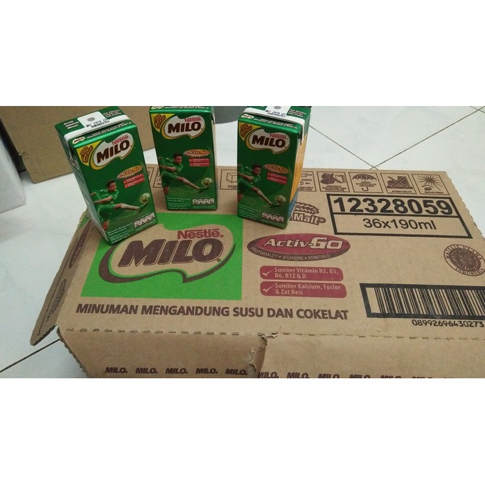 Jual MILO ACTIV GO UHT 180 ML ISI 36 | Shopee Indonesia