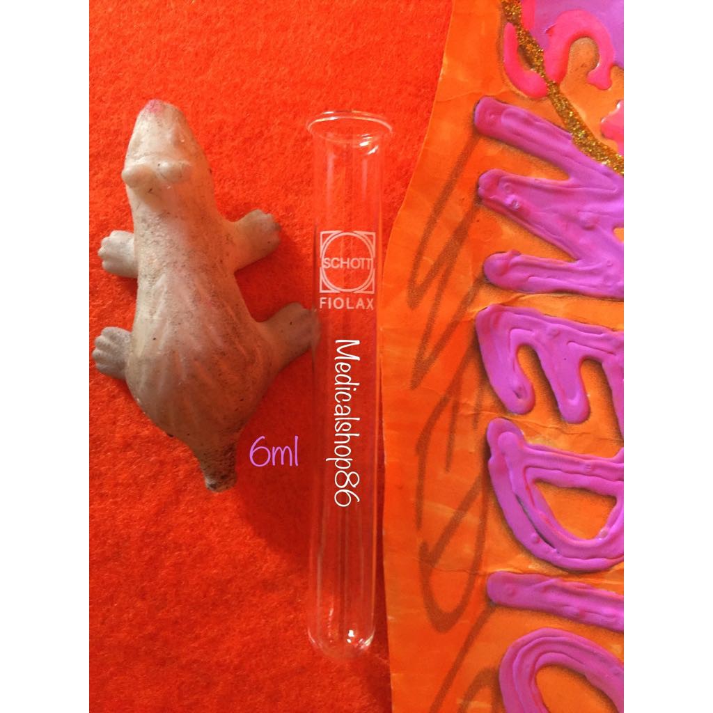 Jual FIOLAX TEST TUBE 6ml - TABUNG TEAKSI 6ml | DURAN | Shopee Indonesia