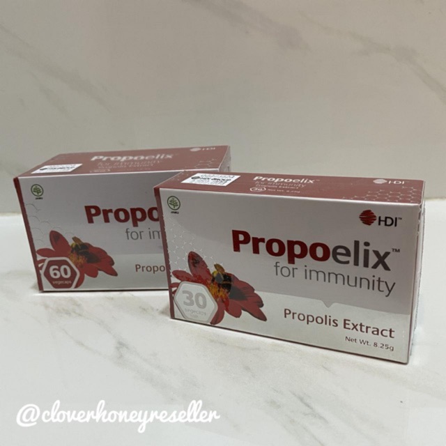 Jual HDI Propoelix vitamin suplemen CEGAH CORONA (extract propolis ...