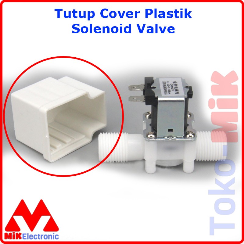 Jual Tutup Cover Penutup Plastik Solenoid Valve Selenoid Kran Listrik ...