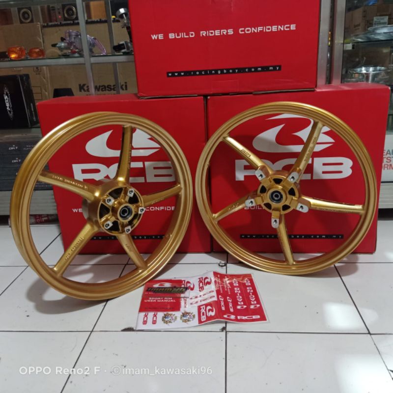 Jual velg rcb mx king ukuran 1.60x17 dan 1.85x17 original malaysia ...