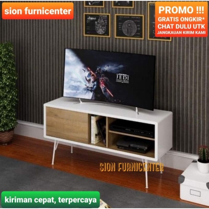 Jual meja tv / kabinet tv / rak tv / konsol tv / nakas tv / credenza tv ...