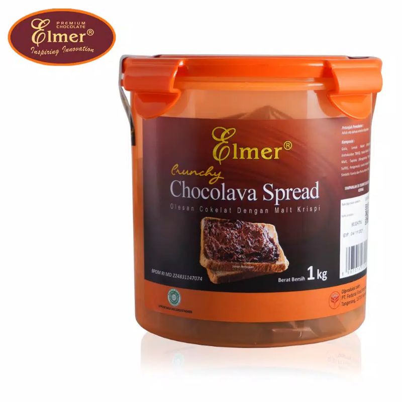 Jual Elmer Choco Crunchy 1kg choco malt (choco malt crispy) | Shopee ...