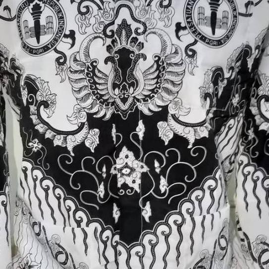 Jual ® batik PGRI pria / batik pgri / seragam pgri cowok | Shopee Indonesia