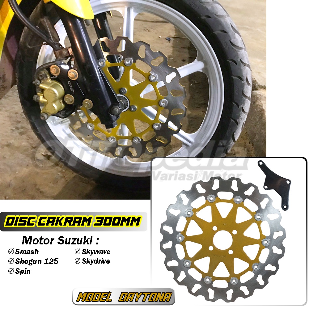 Jual Disc Brake Piringan Cakram for Suzuki Smash / Shogun 125 / Spin ...