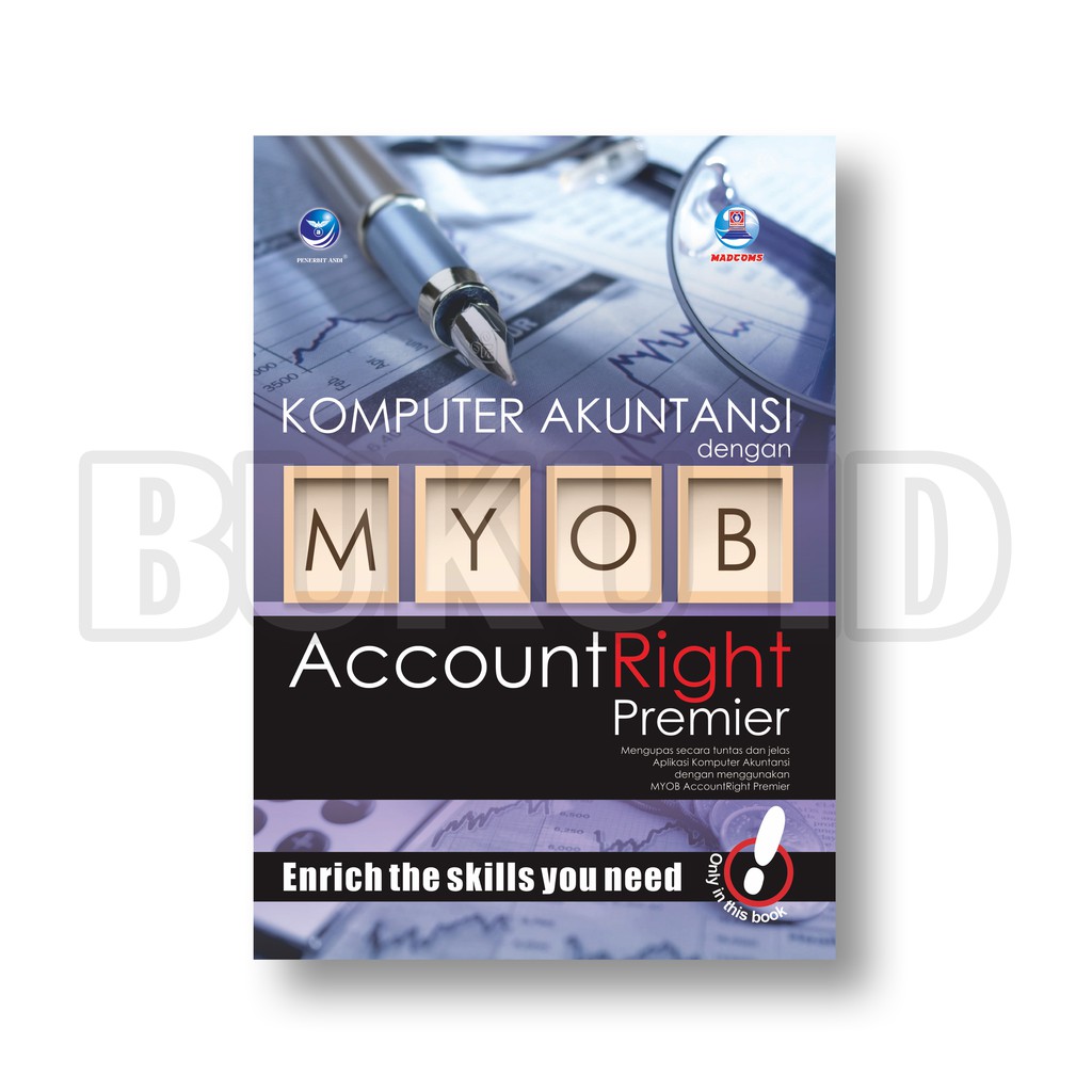 Jual Buku Komputer Akuntansi Dengan MYOB AccountRight Premier | Shopee Indonesia