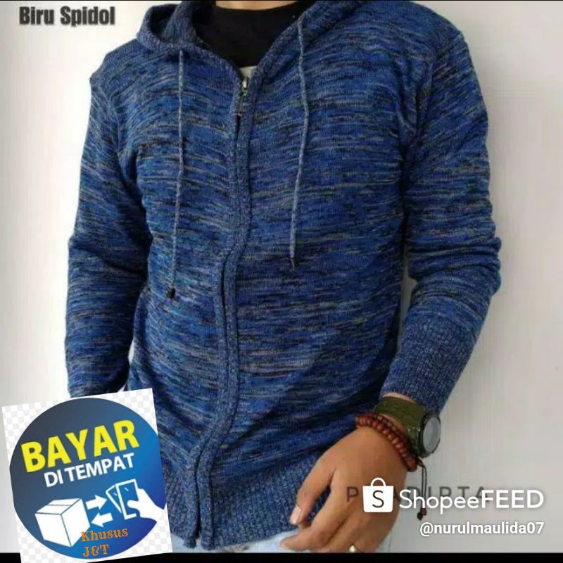 Jual Jaket pria sweater Rajut//unisex kualitas premium | Shopee Indonesia