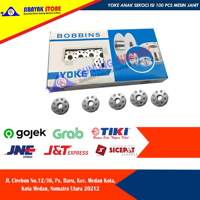 Jual Spool / Spul / Anak sekoci Mesin Jahit High Speed Industri YOKE ...