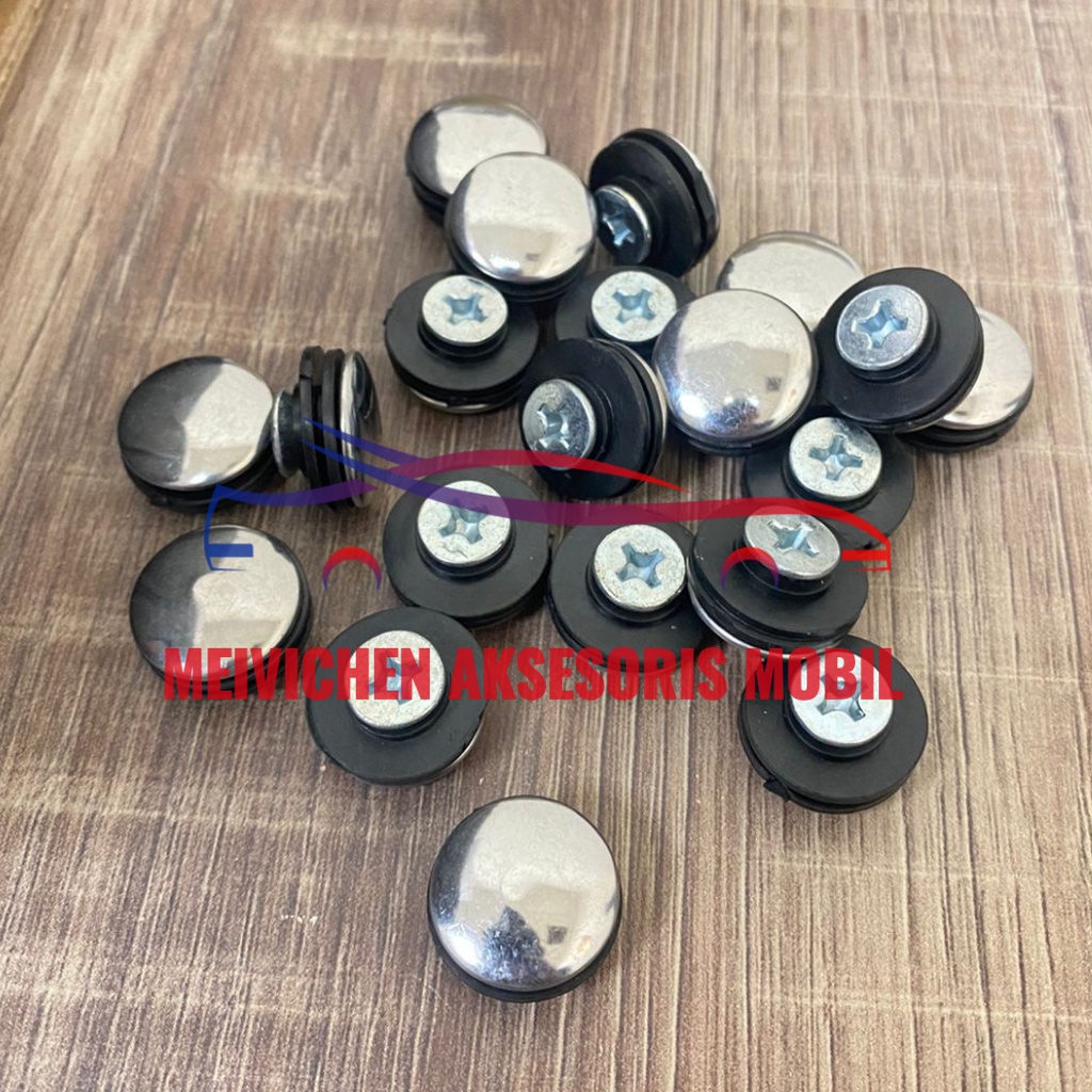 Jual Kancing Baut Kaca Chrome Mobil Toyota | Shopee Indonesia