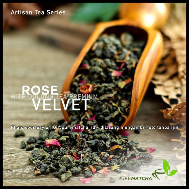 Jual Artisan Tea Cafe - Oolong Tea With Rose Flower Teh Mawar Sample ...