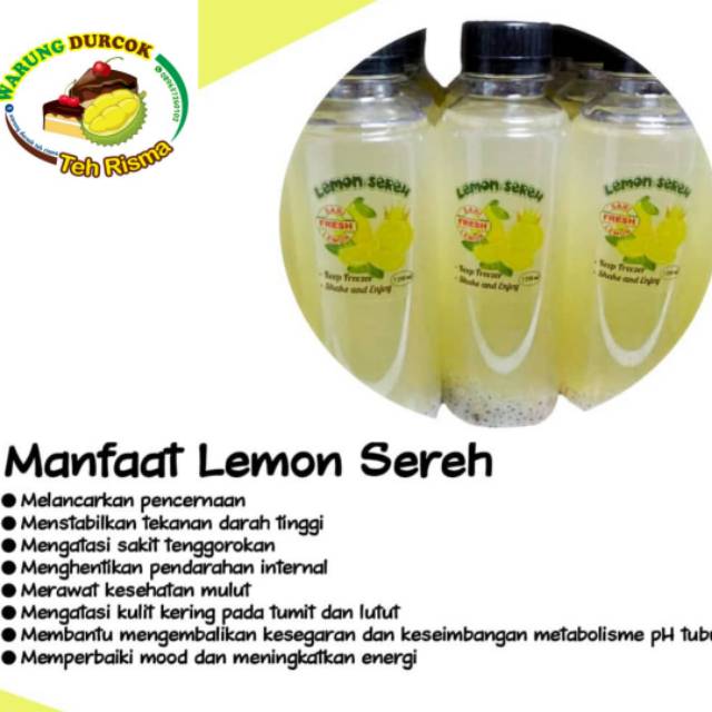 Jual LEMON SEREH / SARI LEMON / MINUMAN LEMON | Shopee Indonesia