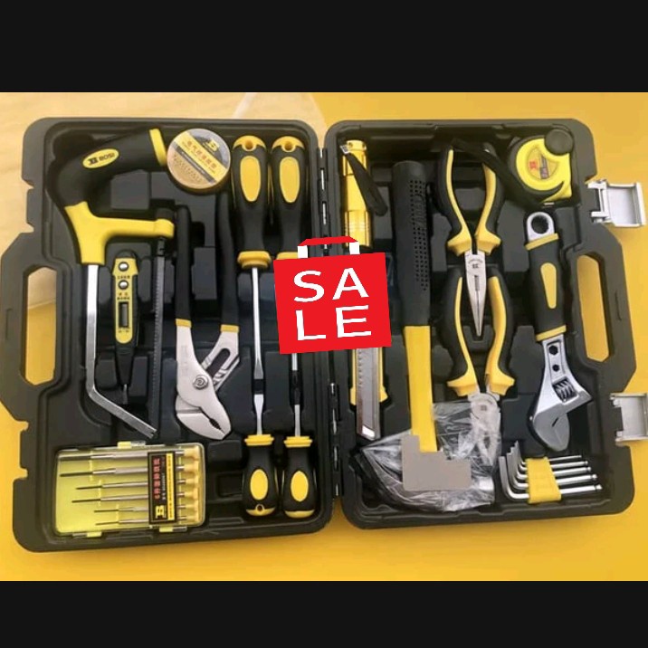 Jual Toolset Toolkit Toolbox 50 pcs Tool Set Tool Kit 50 pcs BOSI TOOLS ...