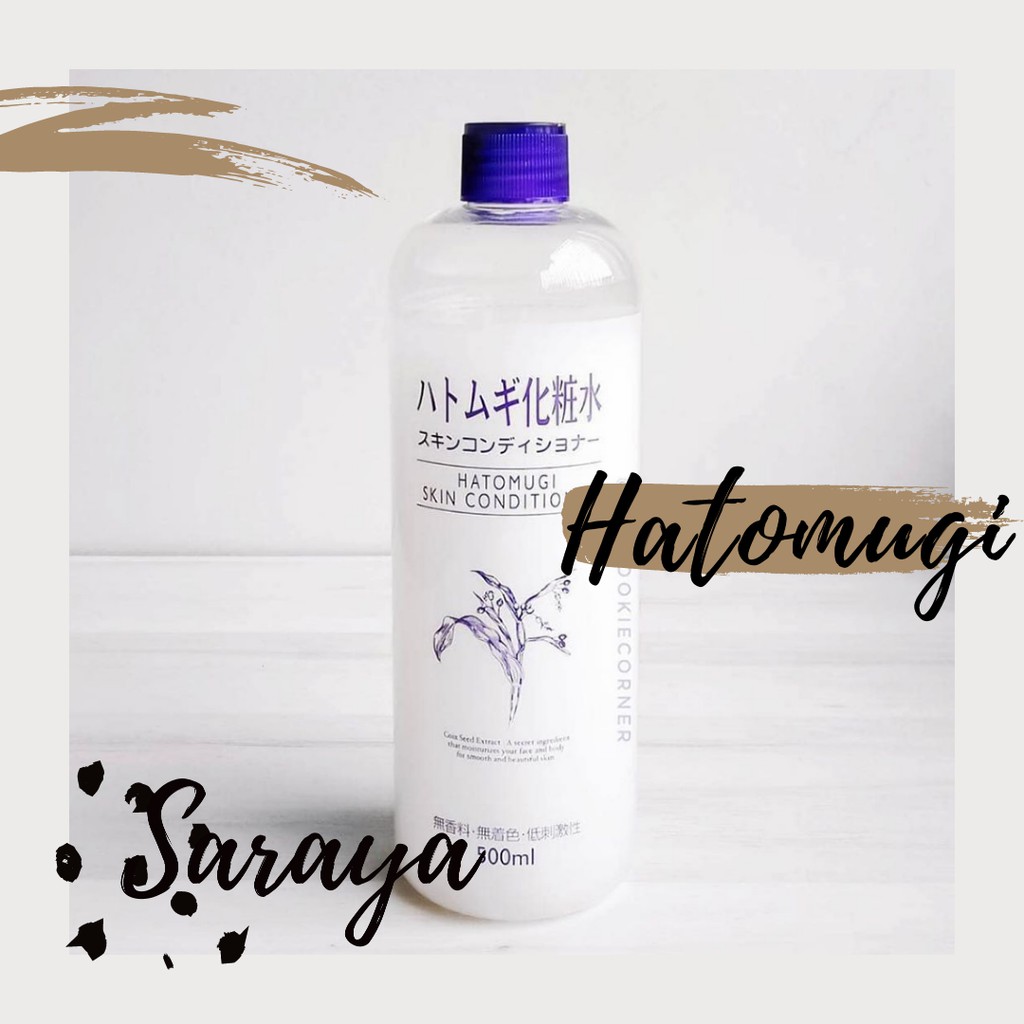 Jual HATOMUGI SKIN CONDITIONER 500 ML 500ML ORIGINAL SARAYAINDO ...