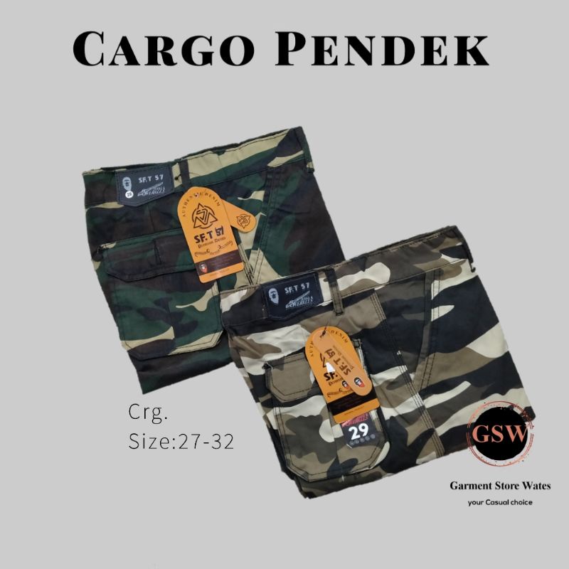 Jual cargo motif doreng | Shopee Indonesia