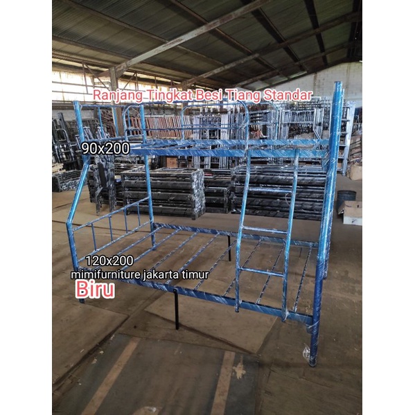 Jual RANJANG TINGKAT BESI TIANG STANDAR 90/120 | Shopee Indonesia