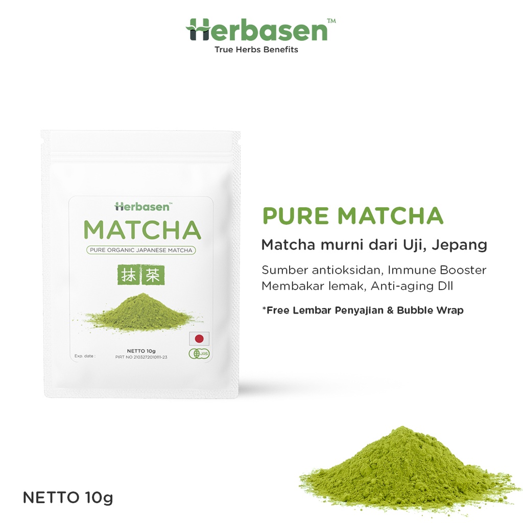 Jual Pure Japanese Matcha Powder Bubuk Macha Premium Murni Tanpa Gula ...