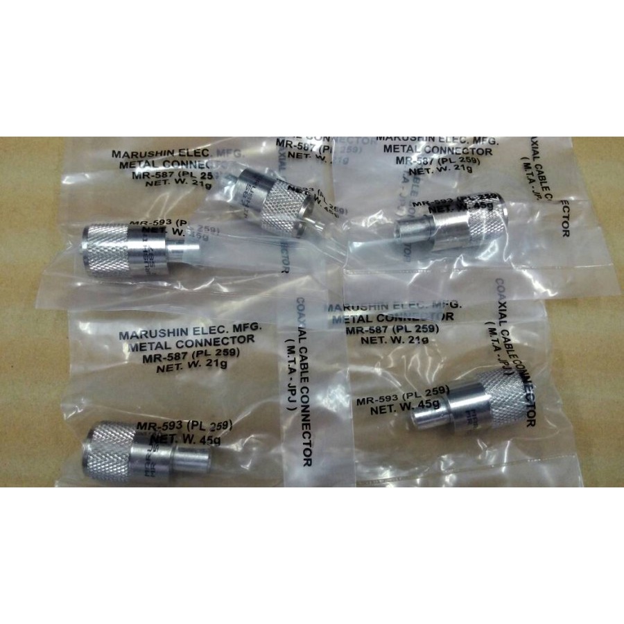 Jual Connector RG58 Marushin Konektor Kabel | Shopee Indonesia